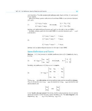 Advanced Engineering Mathematics (41) - T H E O R E M 1 Conversion of ...