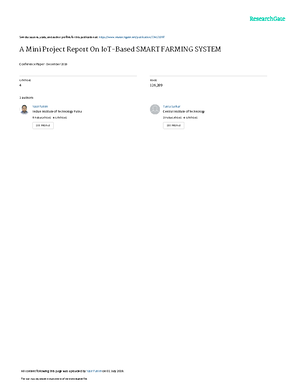 8th Sem IOT QP SET 2 - question paper - Internet Of Things - Studocu