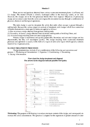Module 4 new - Its lecture notes - Module 4 Filtration - Theory of ...