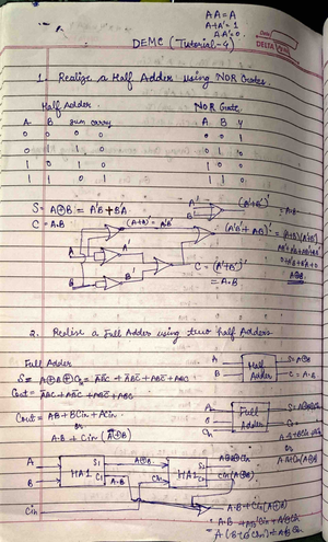 Tutorial No. 2 DEMC Solution - f(o)1 ¾~- , ~1 '-, 9 -cg 6-f\1"()1 ...