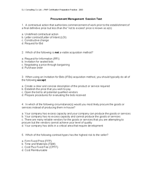 Introduction to Management exam questions - Part-I: Multiple Choice ...