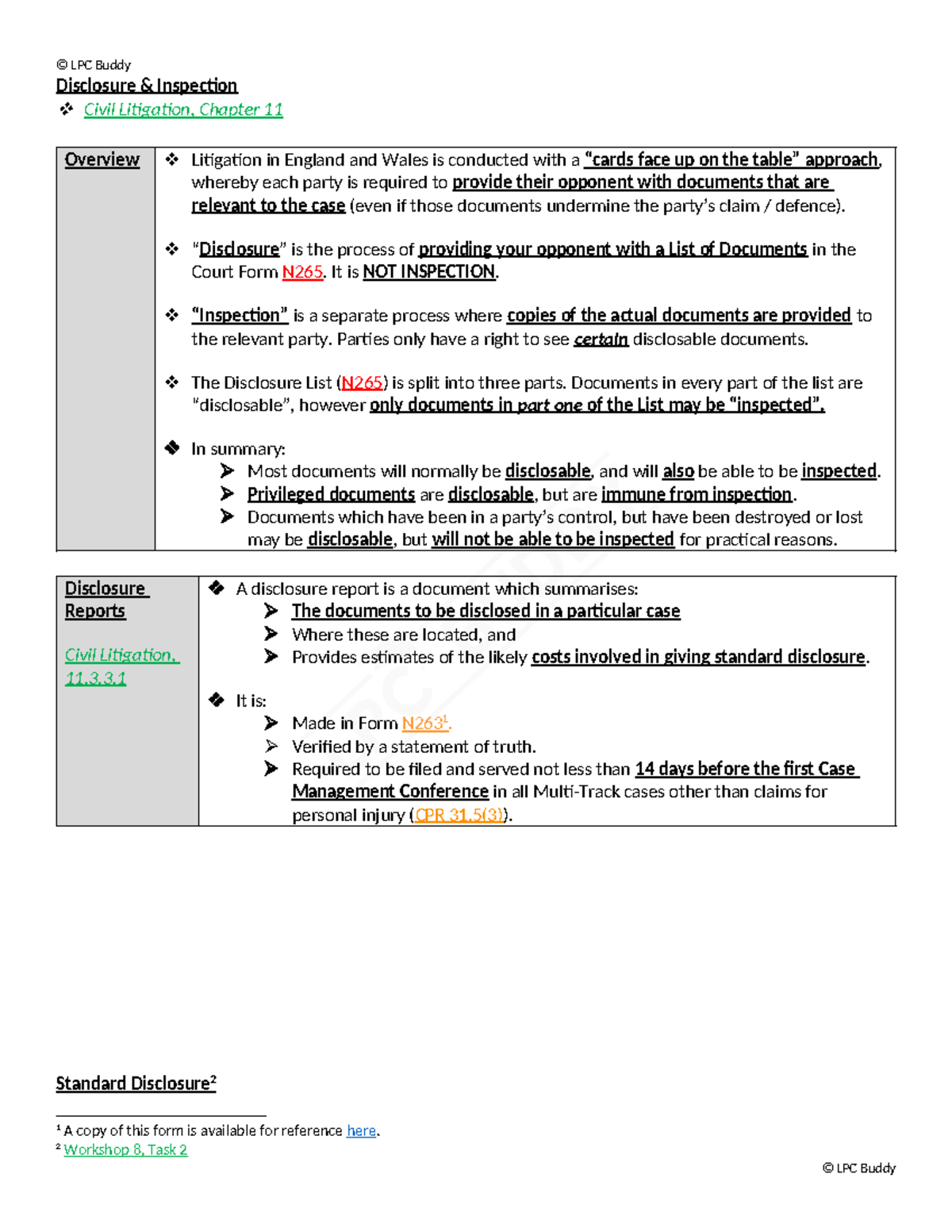1. Disclosure & Inspection - Disclosure & Inspection Civil Litigation ...