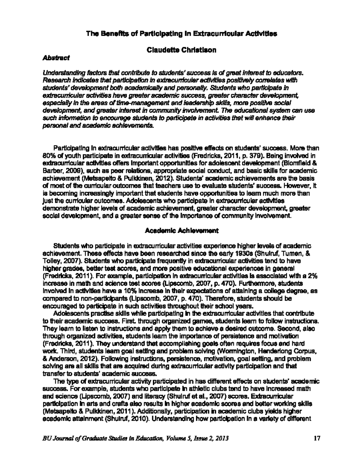 Secondary article 1 - English Language ELC - Studocu