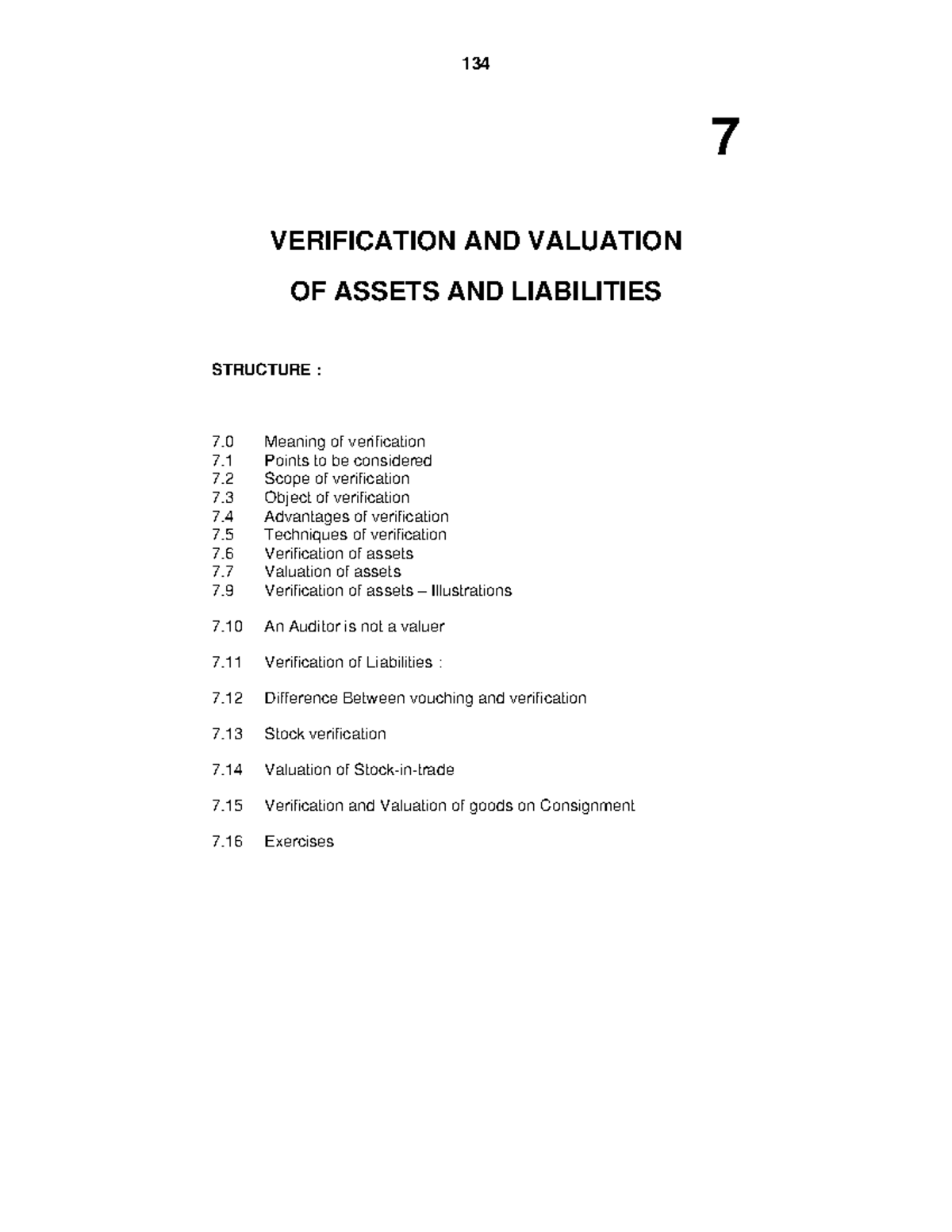 Verification AND Valuation 134 7 VERIFICATION AND VALUATION OF ASSETS verification-and-valuation-134-7-verification-and-valuation-of-assets