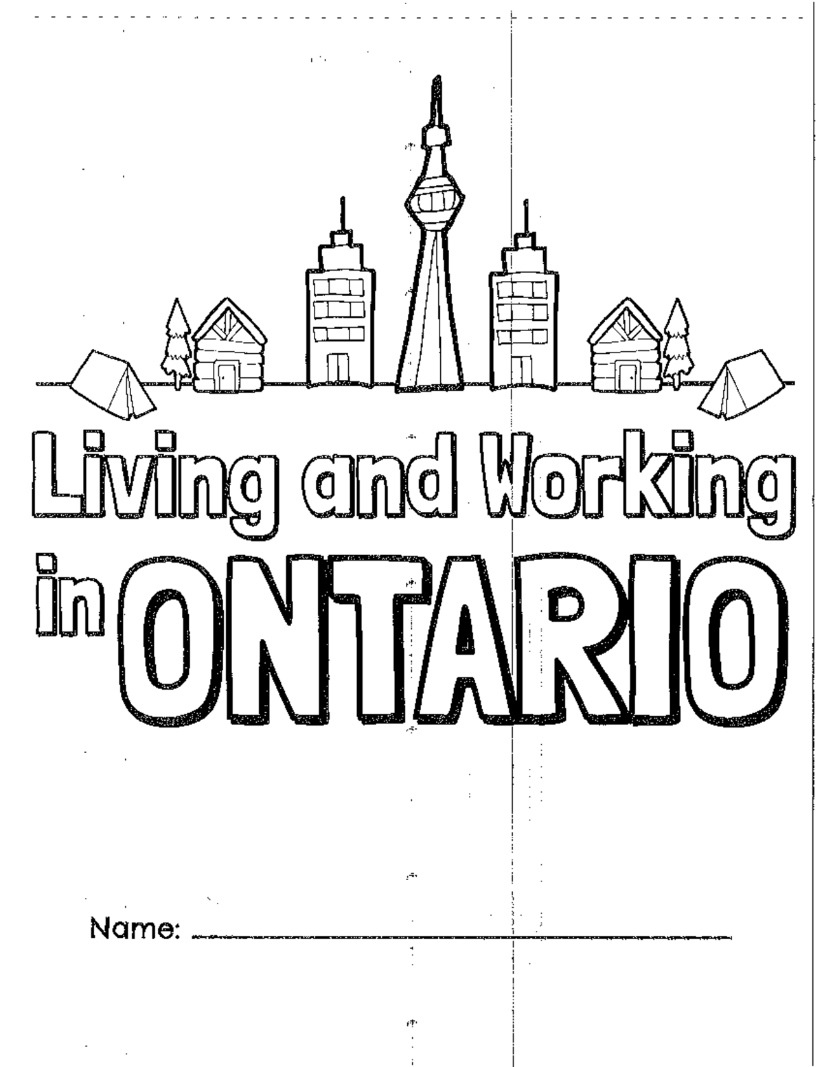 Living and working in Ontario Grade 3 - Studocu