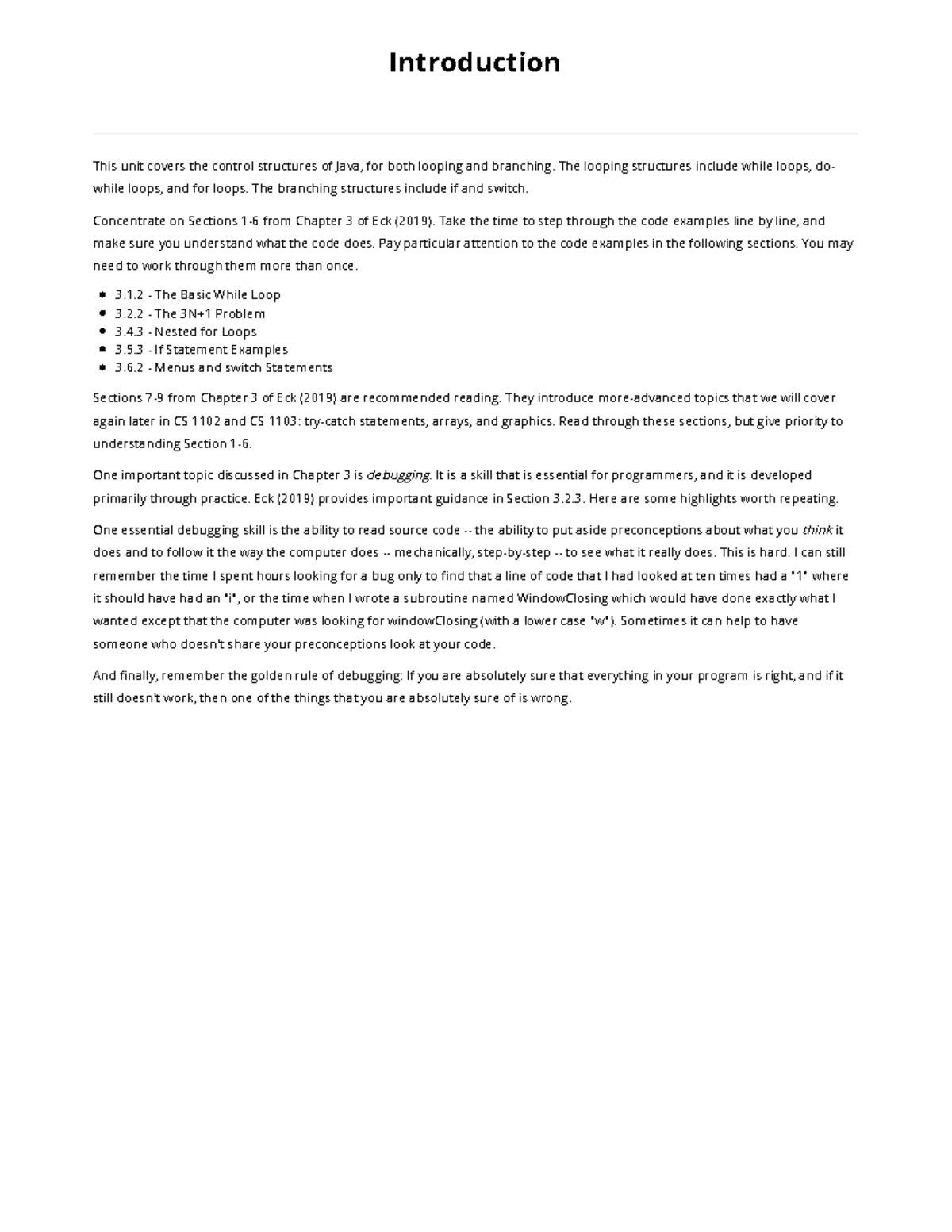 Learning Guide Unit 25 Introduction This Unit Covers The Control