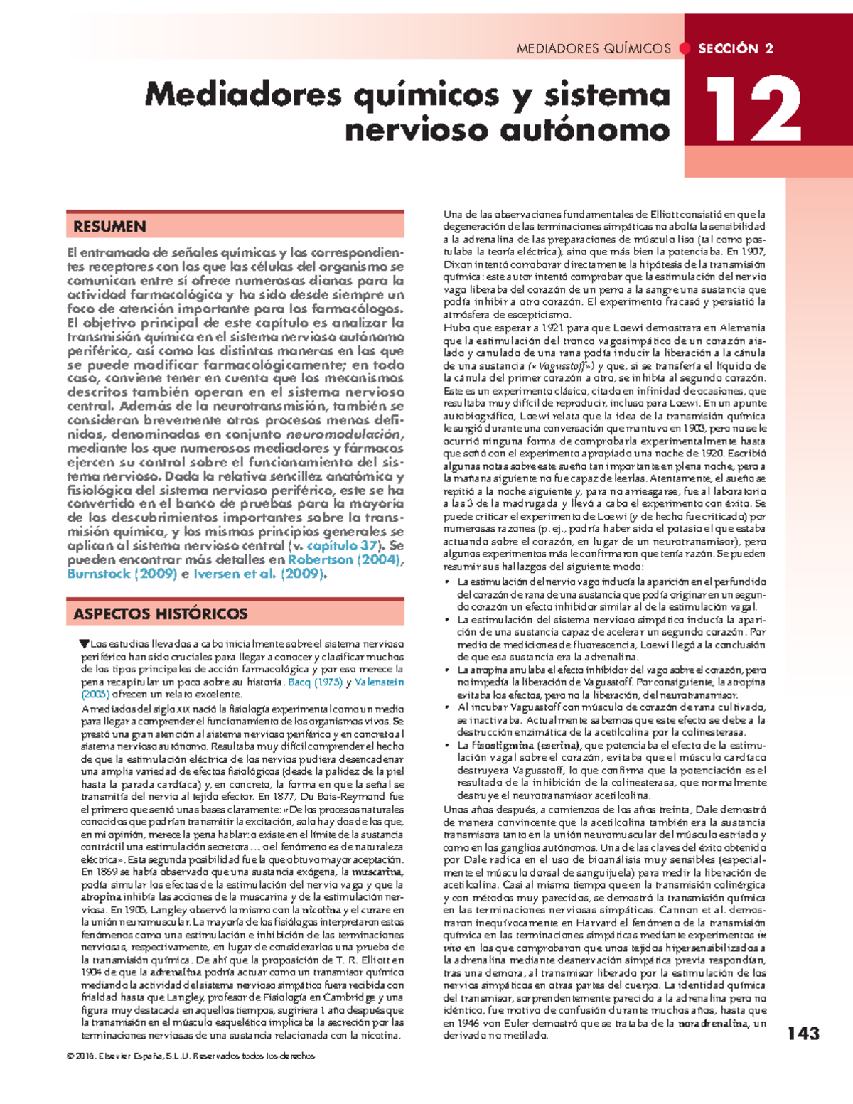 Libro Farmacología Humana Rang y Dale - 143 ####### MEDIADORES QUíMICOS ...