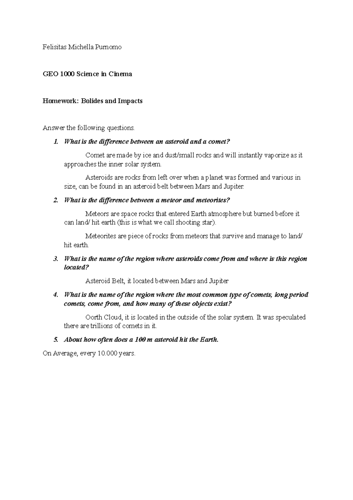 GEO 1000 Science in Cinema HW7 (Felice) - Felisitas Michella Purnomo ...