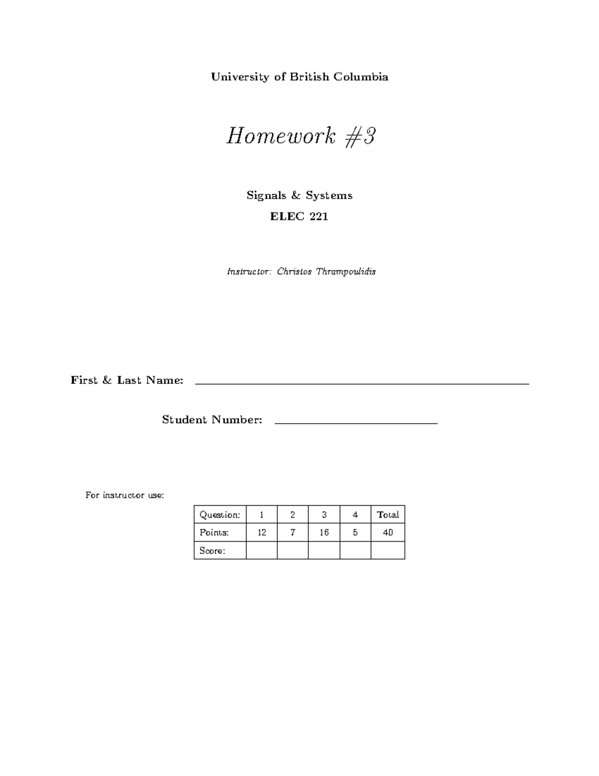 ELEC221 HW03 Winter 2023 - University of British Columbia Homework ...