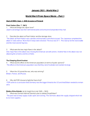 Unit 7 world war 2 and post war era - Unit 7: World War II and Post-War ...