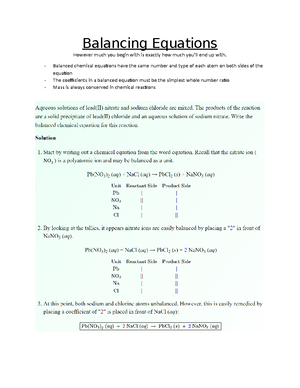 Chemistry Chapter 1 Notes part 2 - Chapter 1 Notes: Continued Chemical ...