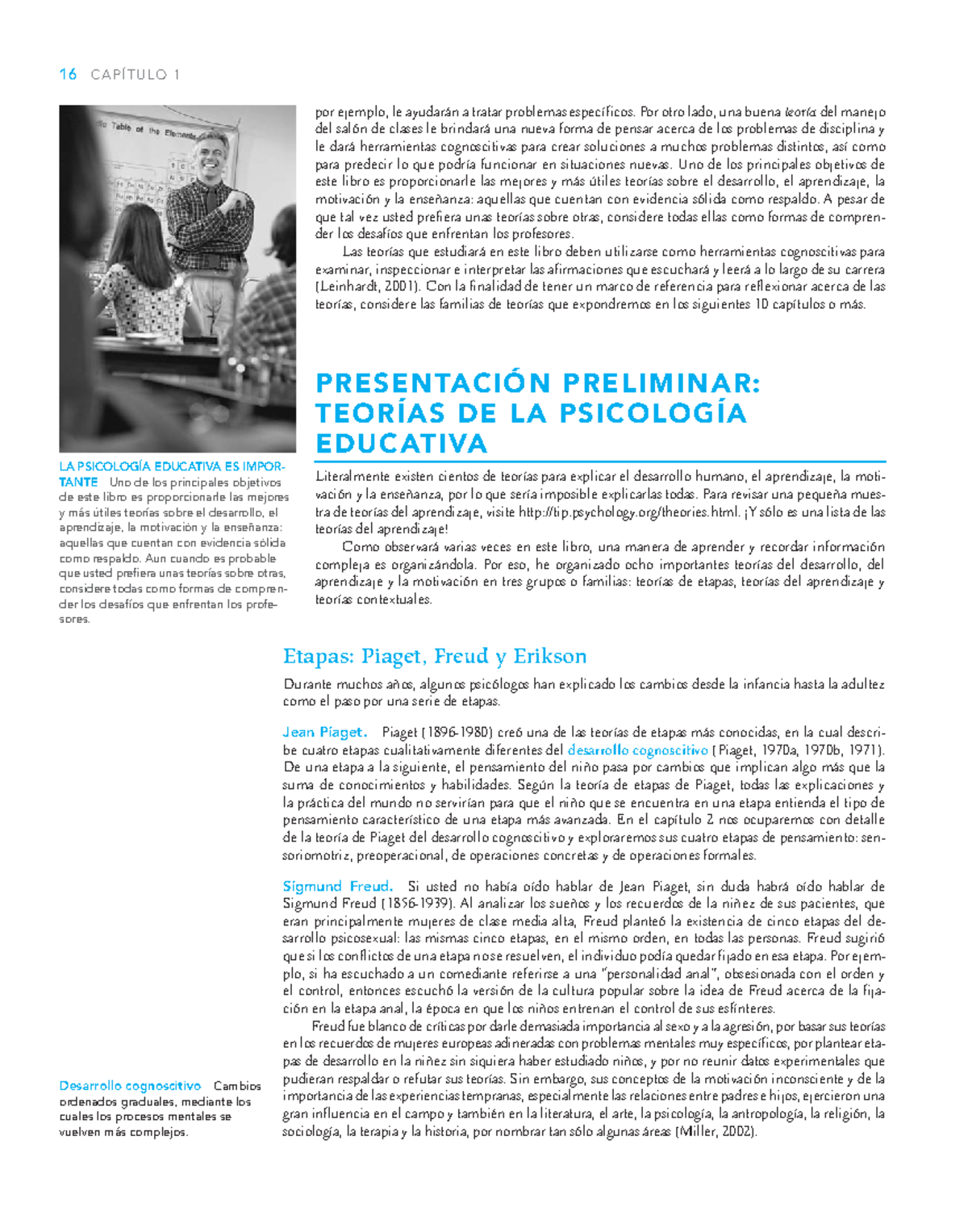 U1 S1 GP Teorias DEL Aprendizaje- Lectura - Desarrollo cognoscitivo ...