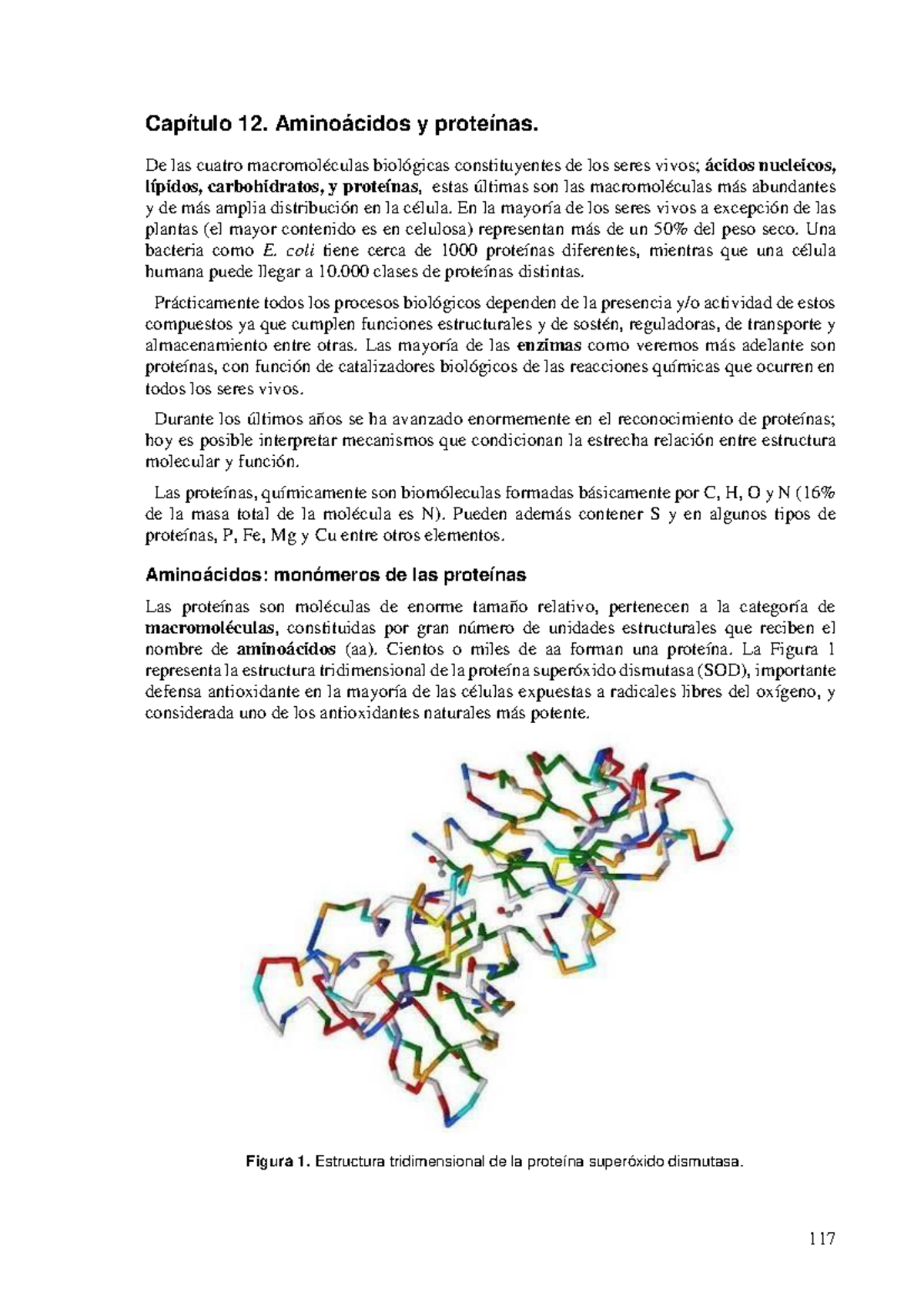 Cap Ã tulo 12 Amino Ã¡cidos y prote Ã nas - Capítulo 12. Aminoácidos y proteínas. De las cuatro ...