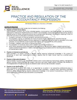 04 Introduction to Auditing - REO CPA Review Page 1 of 11 | AUD Handout ...