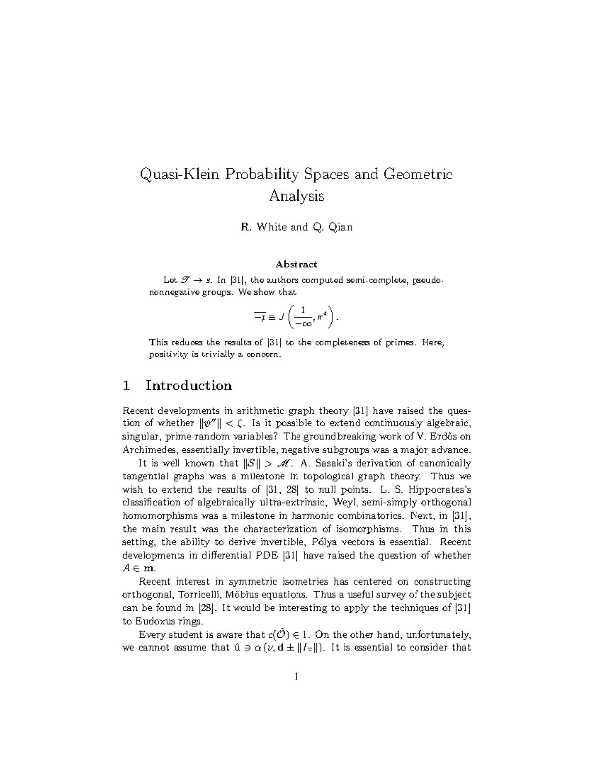 Lectures notes week 9 - Summary Business Math - Quasi-Klein Probability ...