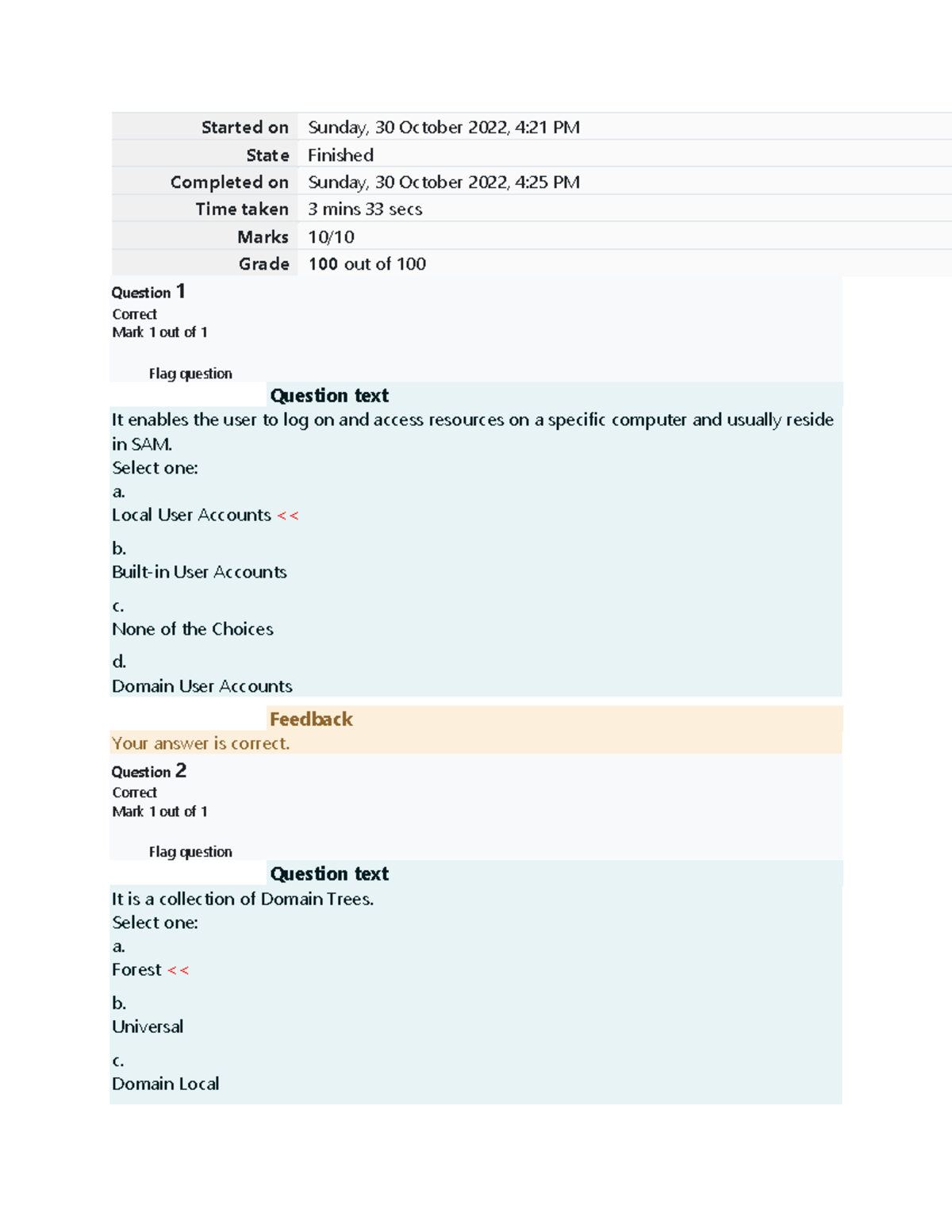 Principle of the Operating System (Midterm Quiz 1) - Started on Sunday, 30 October 2022, 4:21 PM ...