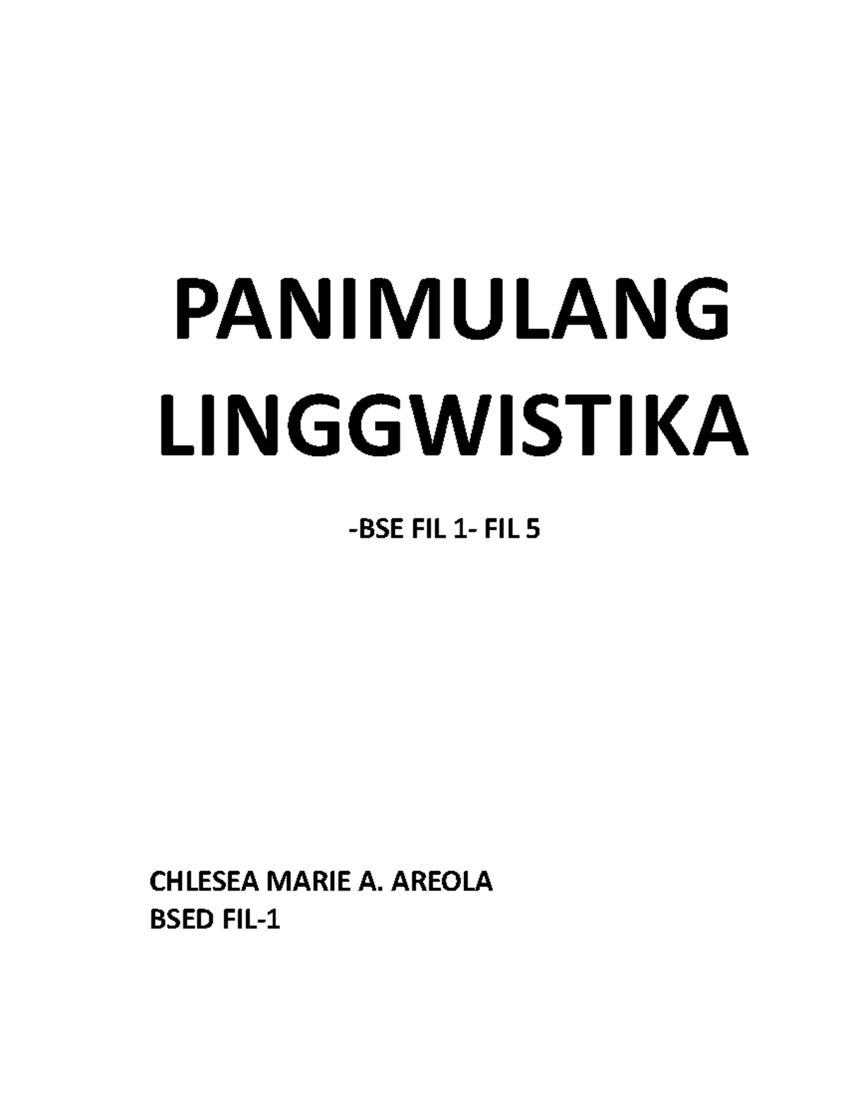 333865359-229810485-Kasaysayan-Ng-Linggwistika-docx - Copy -BSE FIL 1 ...