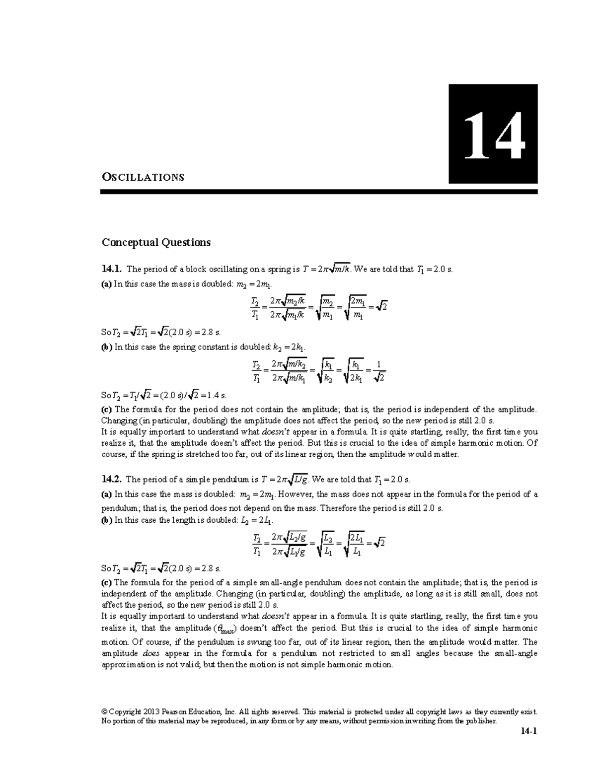 M14 KNIG9404 ISM C14 - help in you work - © Copyright 2013 Pearson ...