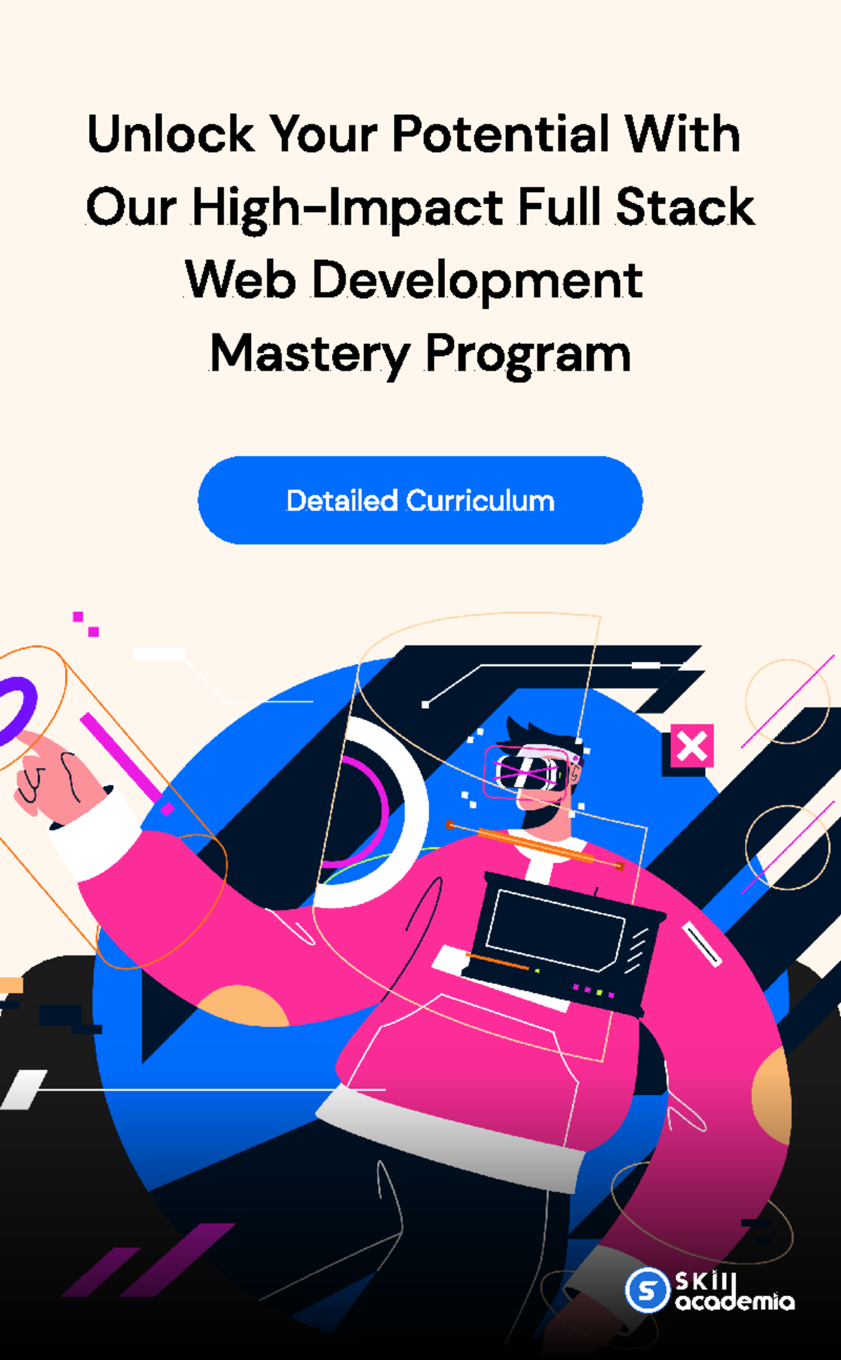 Full Stack Web Development Brochure - Unlock Your Potential With Our High-Impact Full Stack Web ...