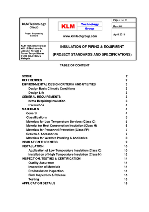 Pipeline Alignment Sheet Example - APPENDIX H Alignment Sheet Example x ...