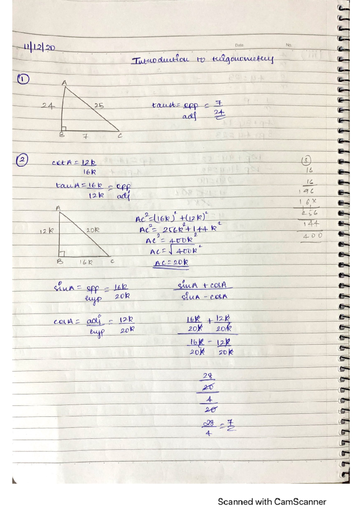 Maths trigonometry - Niceeeeeeeeeee - Studocu