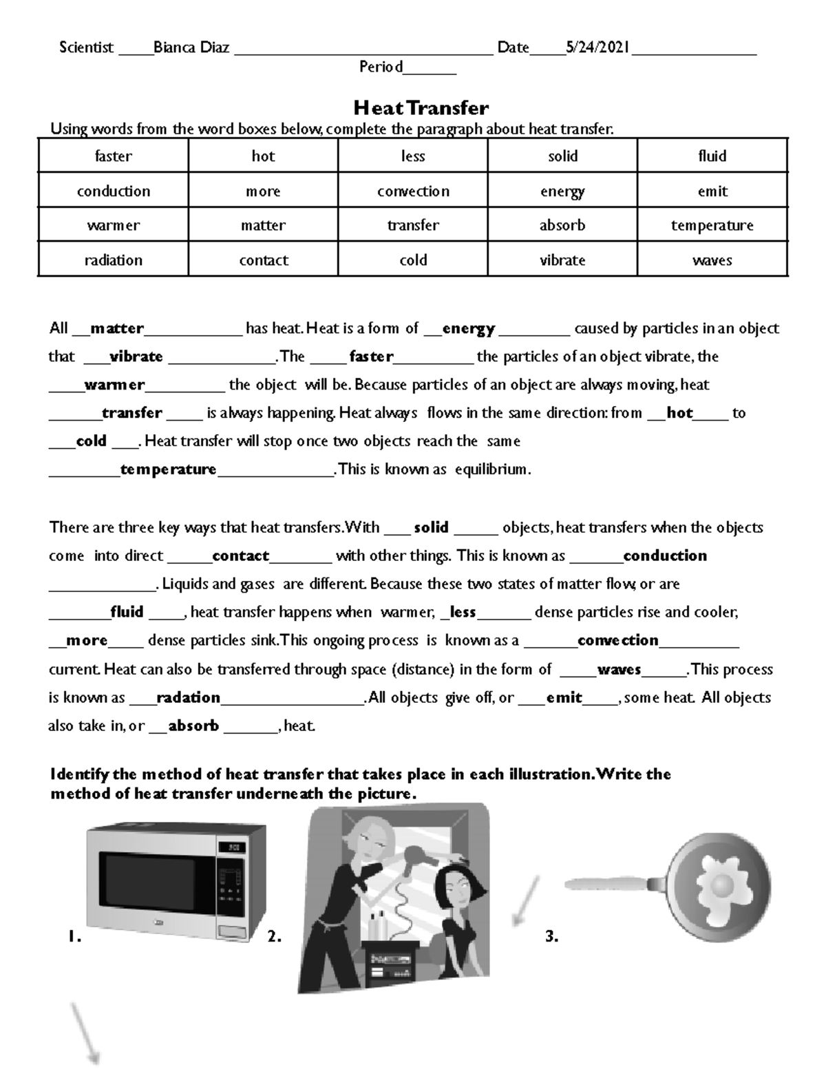 Physicworksheet - These are my notes for this assignment. My professor ...