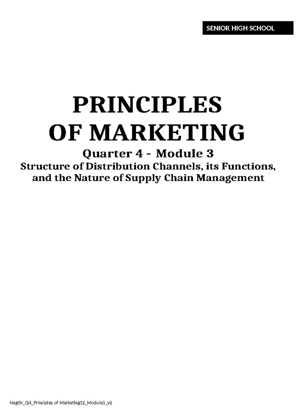 Principles-of-Mktng-Q4-Module-3-WORD - 12 PRINCIPLES OF MARKETING Quarter 4 – Module 3 Structure ...