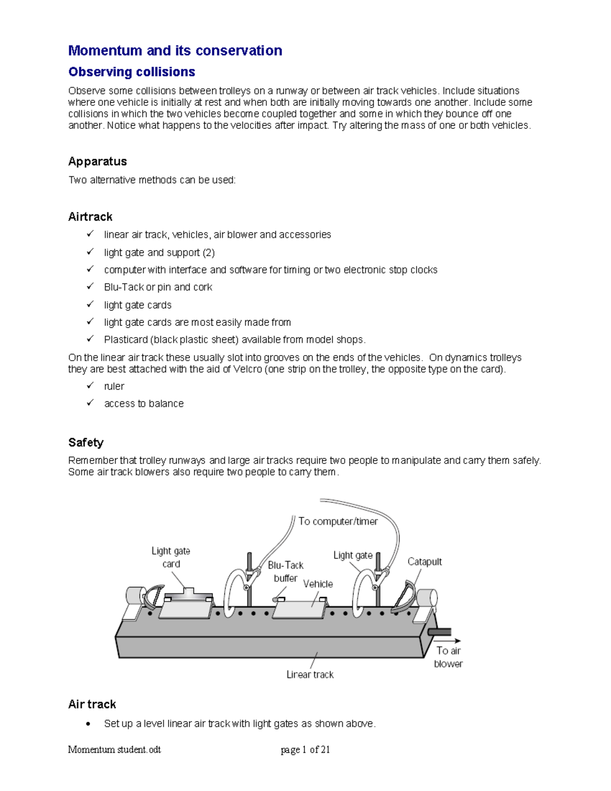 Edumission Physics Form 4 Chapter 2 Momentum