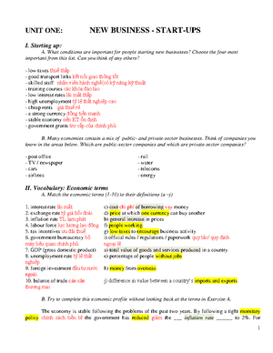 UNIT 5 - UNIT 5 - UNIT 5 : BUSINESS CORRESPONDENCE I. STRUCTURE AND ...