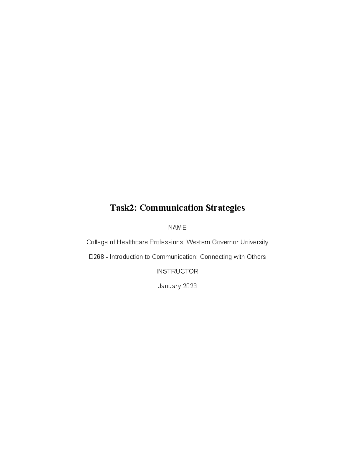 Introduction To Communication