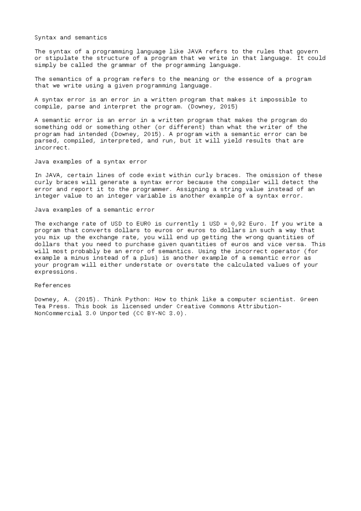 Discussion Forum Unit 1 - CS1102 - UoPeople - Studocu