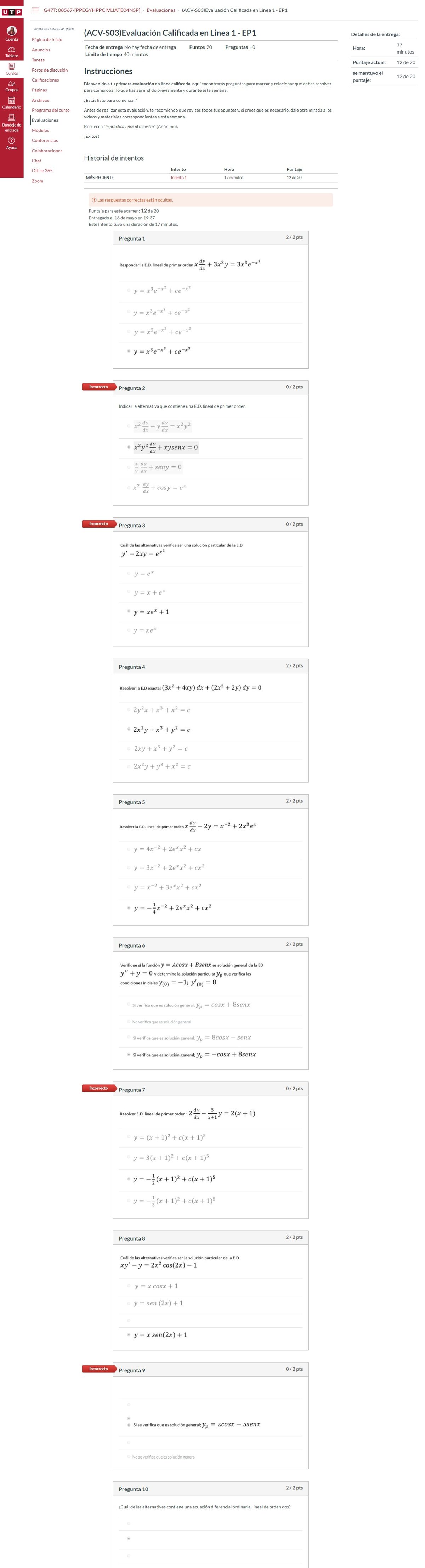 (ACV-S03)Evaluación Calificada en Linea 1 - EP1 Calculo PARA LA TOMA - canvas.utp - Studocu