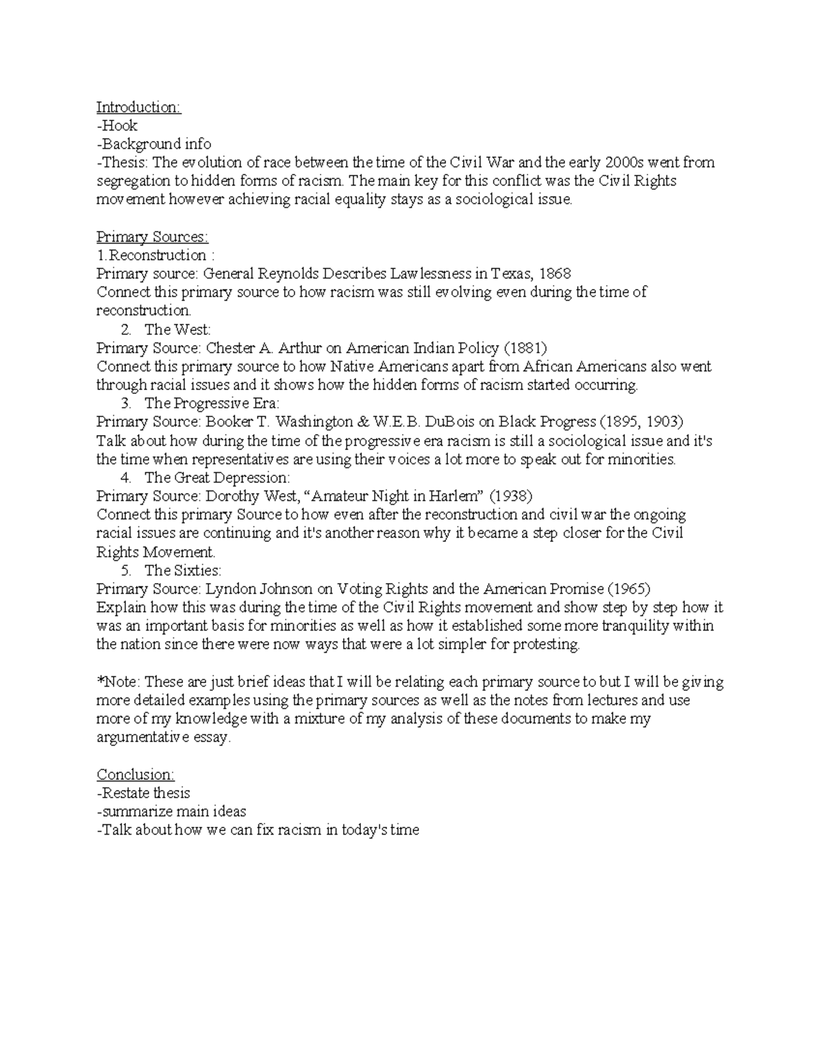 Paper Draft - use this for exam work - Introduction: -Hook -Background ...