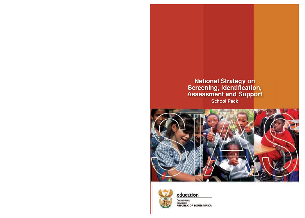 03-SIAS Book 2008 - National Strategy on Screening, Identification ...
