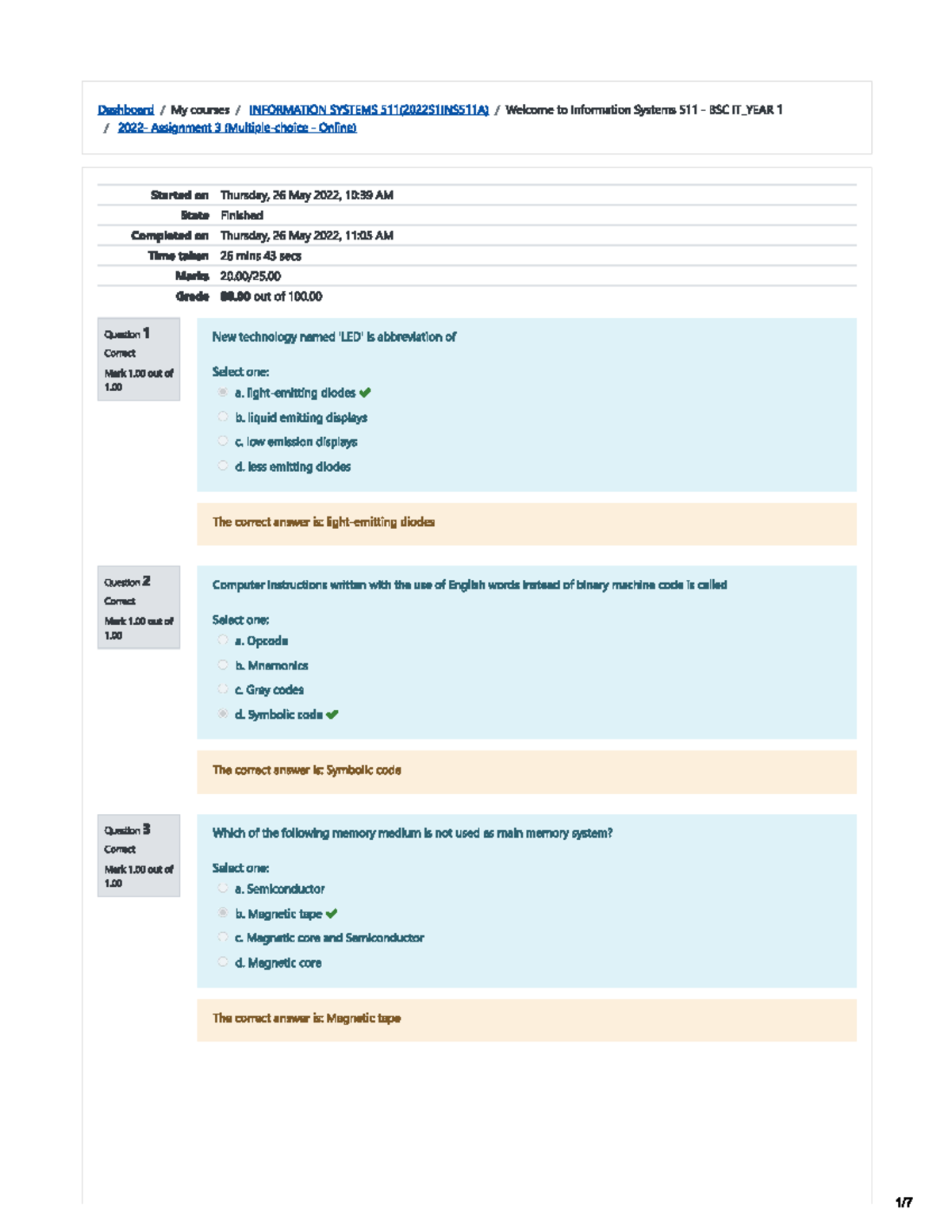 Information system assignment 3 - Studocu