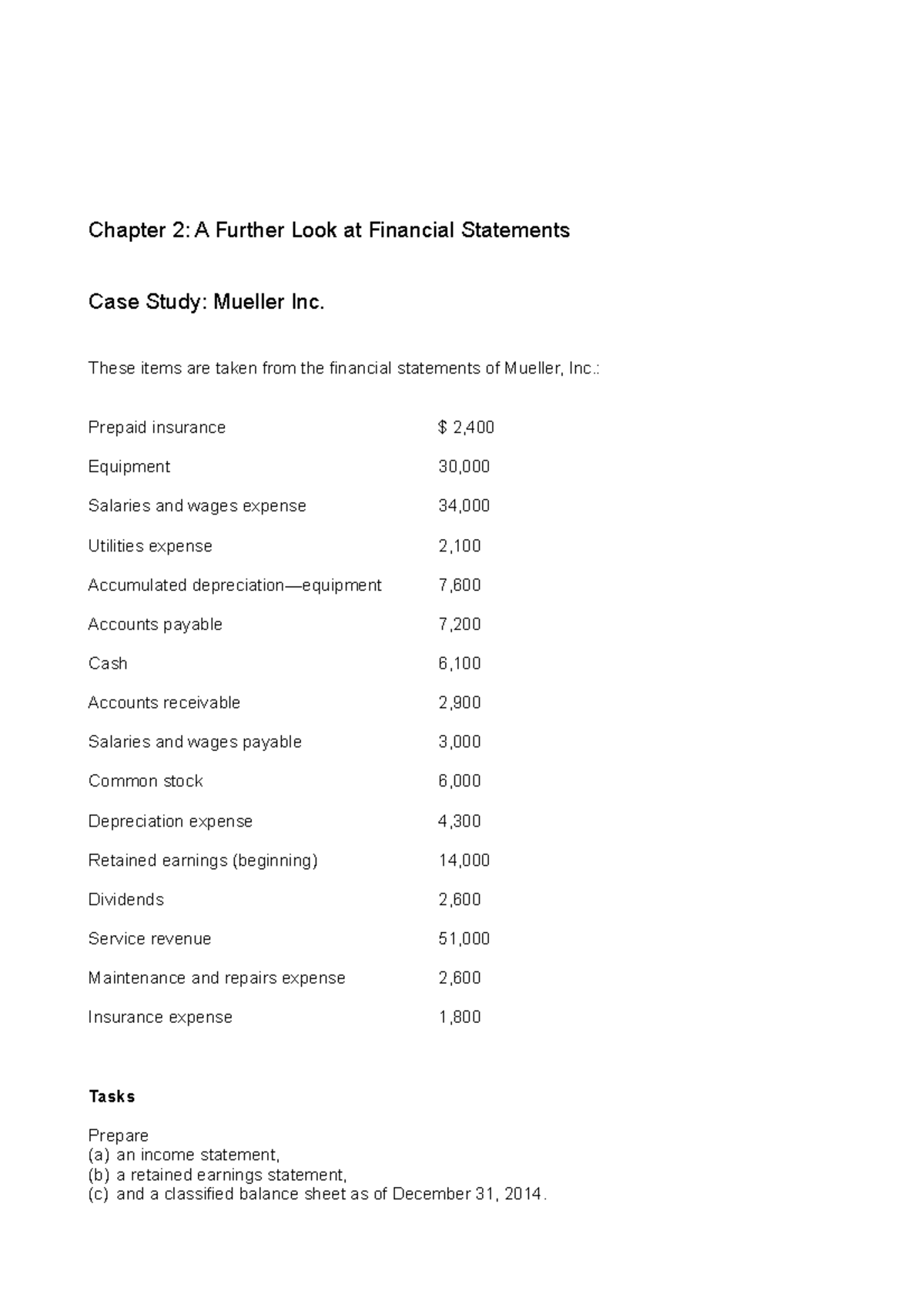 FA Case Study Ch02a Mueller Solution - Chapter 2: A Further Look at ...