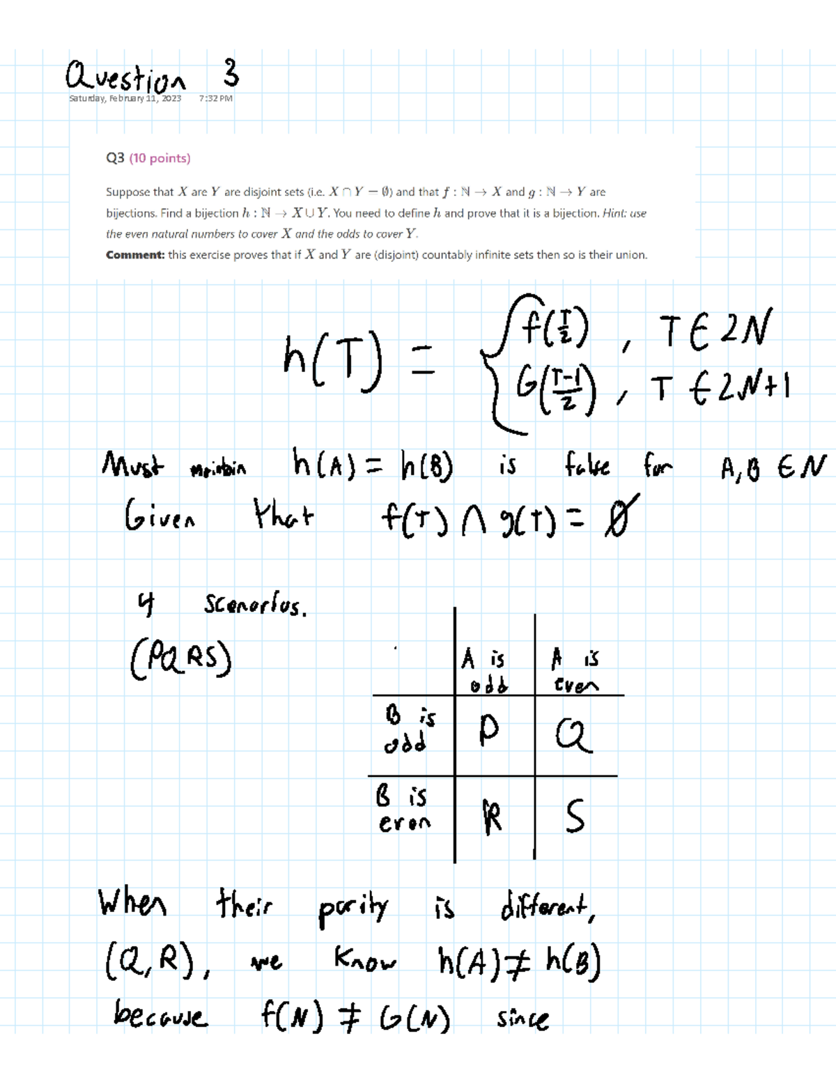 M240a2q3 Question and Answers - Math 240 - Saturday, February 11, 2023 ...