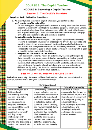 Position Description FORM-1 - Republic of the Philippines POSITION ...