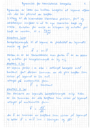 Fysikk 28.mai 2019 - bokmål - Oppgave 1 En student kaster en ball rett ...