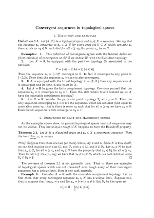 05 - One-point compactification - 1. The one point compactification ...