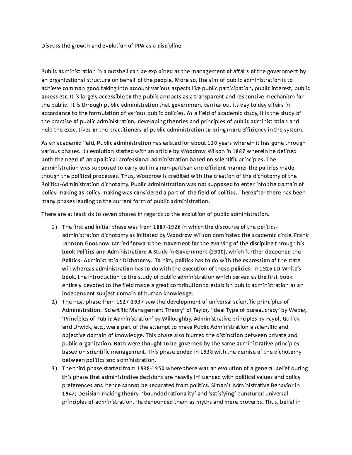 evolution of ppa - Discuss the growth and evolution of PPA as a ...