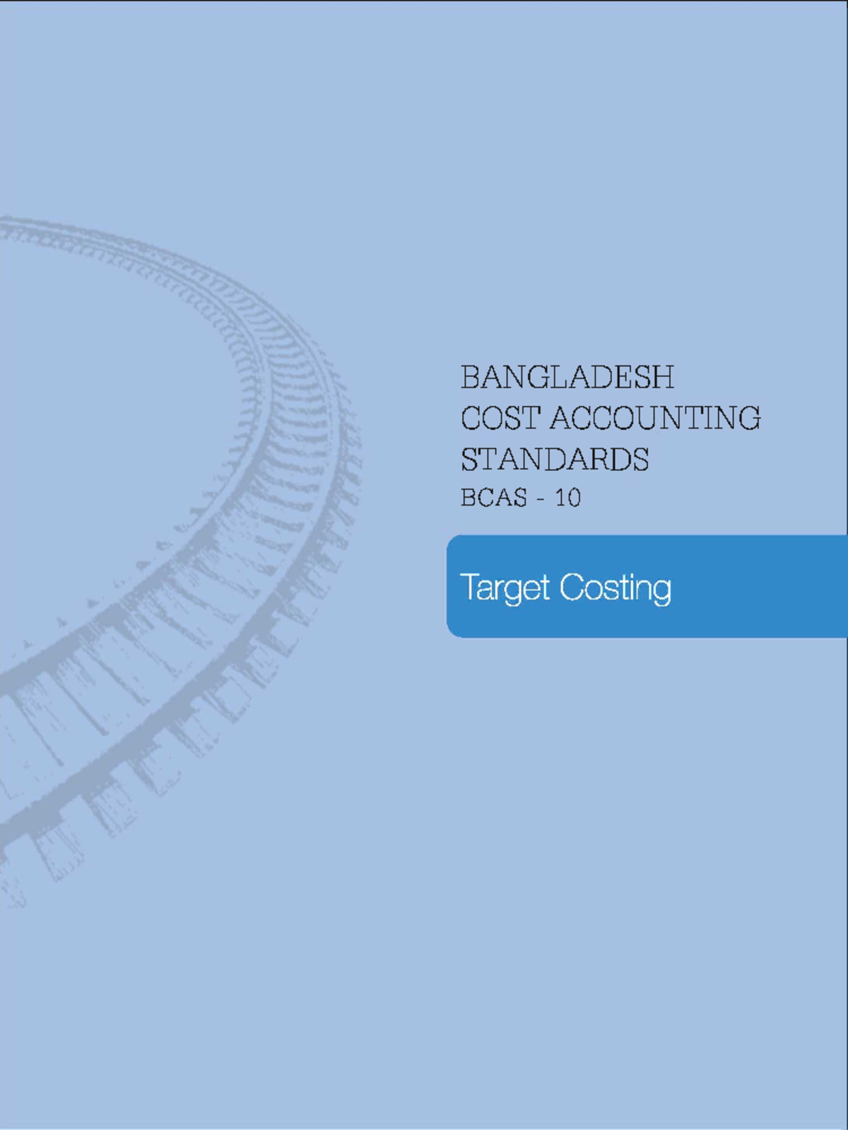 BCAS-10 - BCAS-10 - Cost and Management Accountants - Studocu