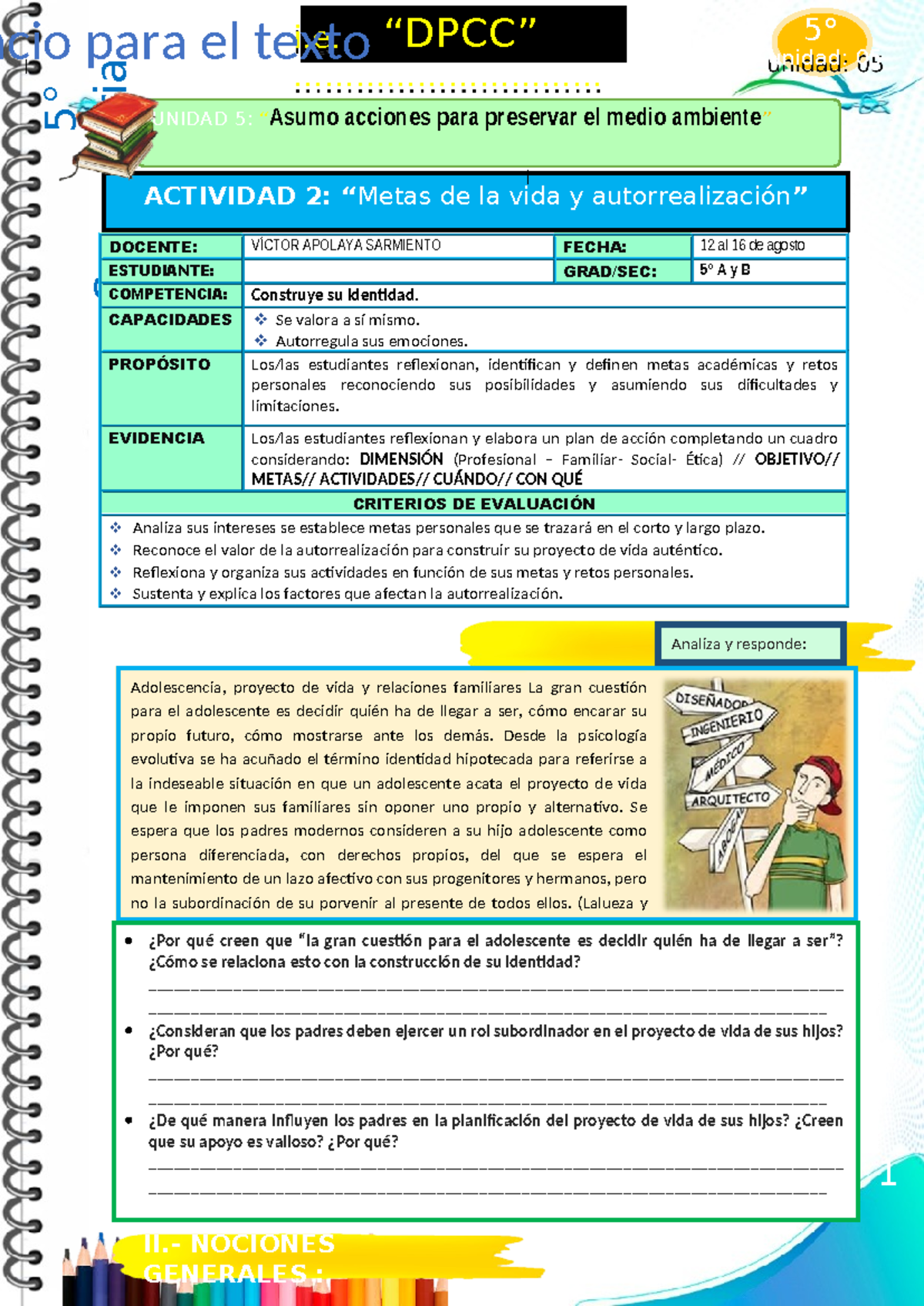 5° DPCC -ACTV.02-UNID.5 2023 - i: “DPCC” .............................. ............ unidad: 05 ...