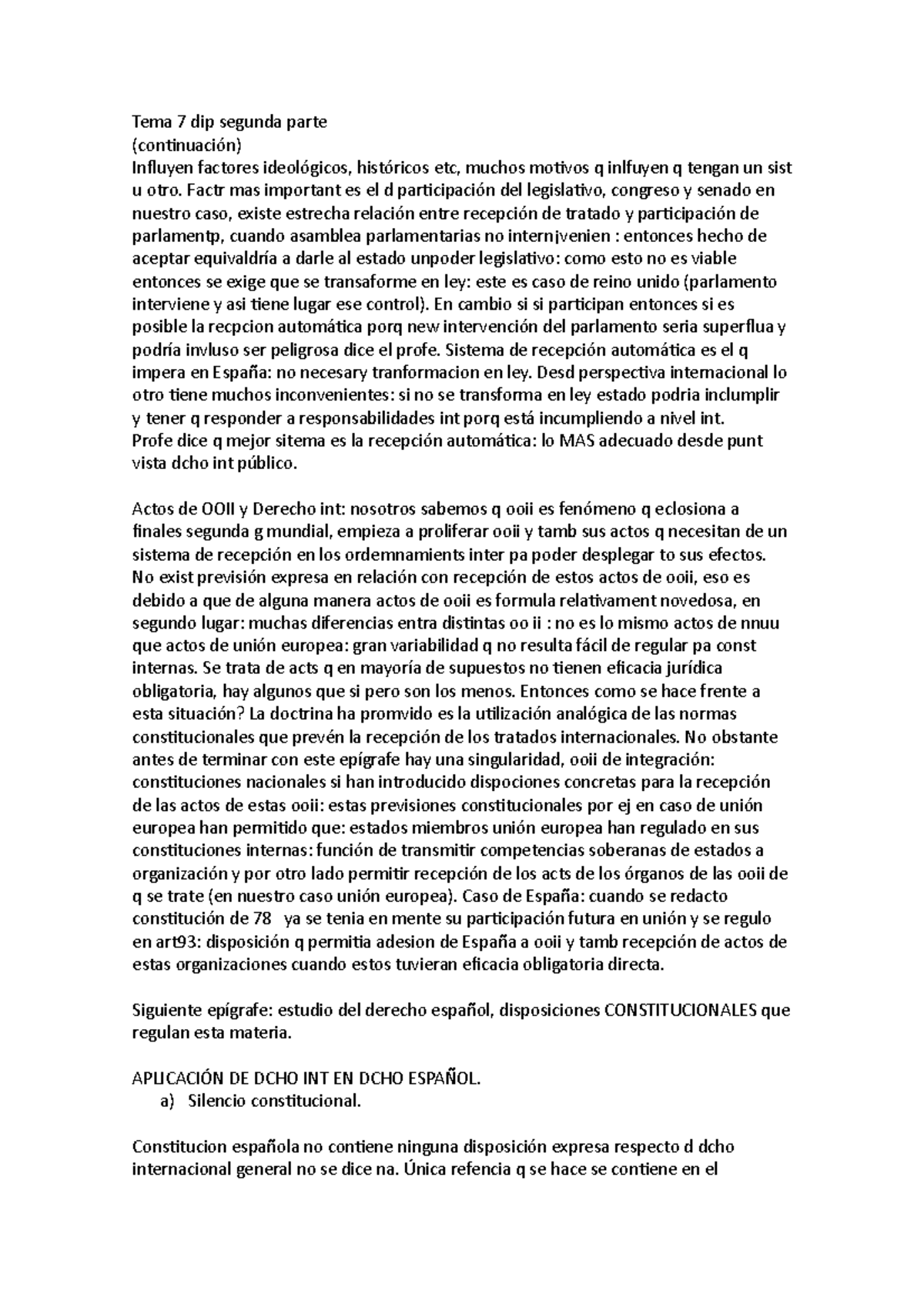 Tema 7 dip segunda parte - Tema 7 dip segunda parte (coninuación) Inluyen factores ideológicos ...