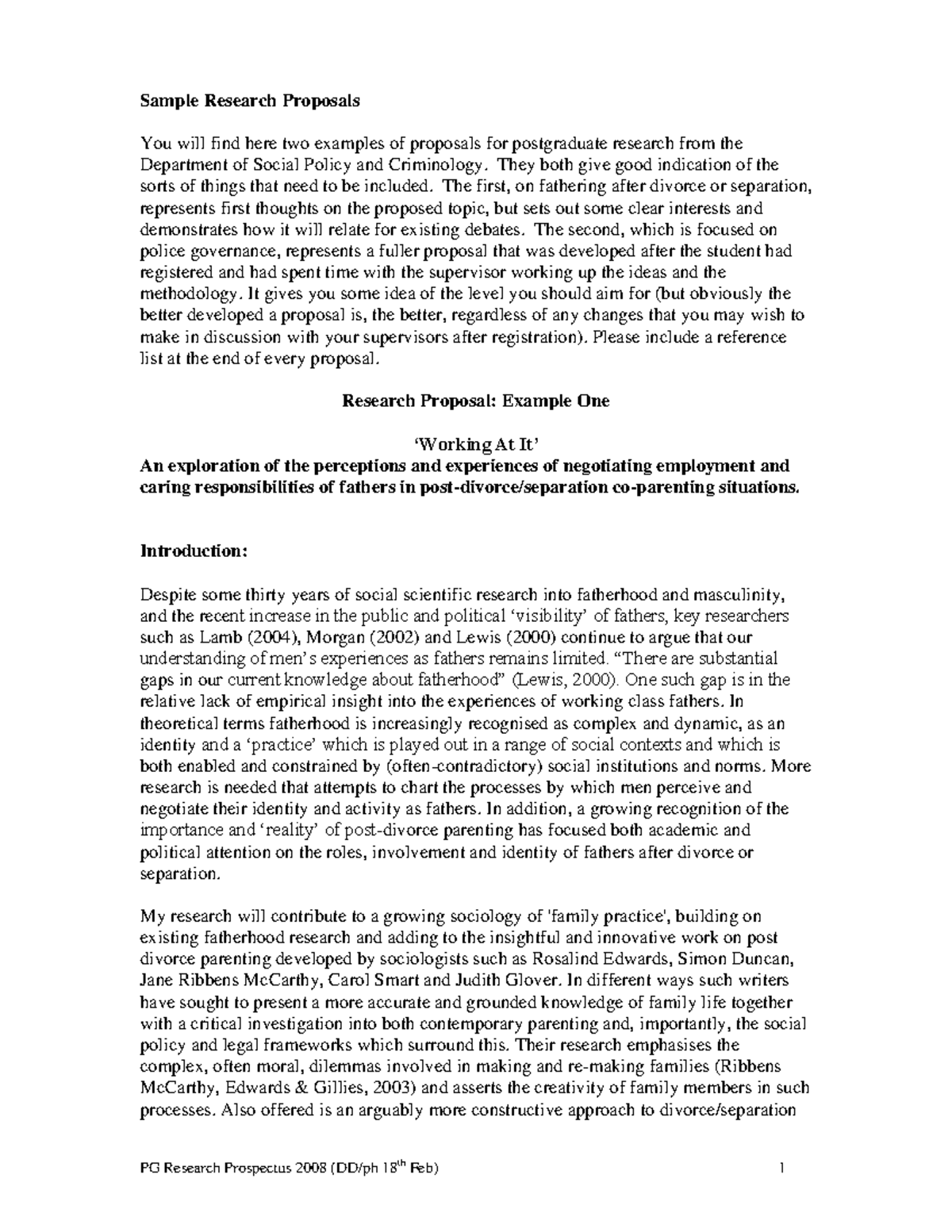 Sample-research-proposal - Sample Research Proposals You will find here ...
