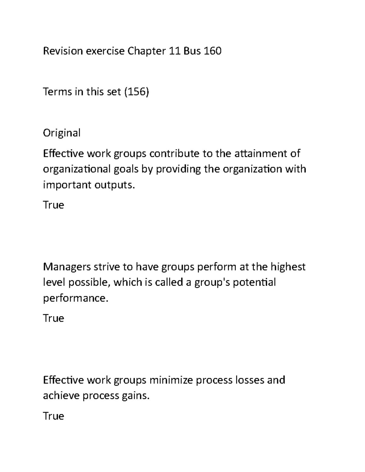 Chapter 9-Revision exercises BUS 4402 - Revision exercise Chapter 11 ...
