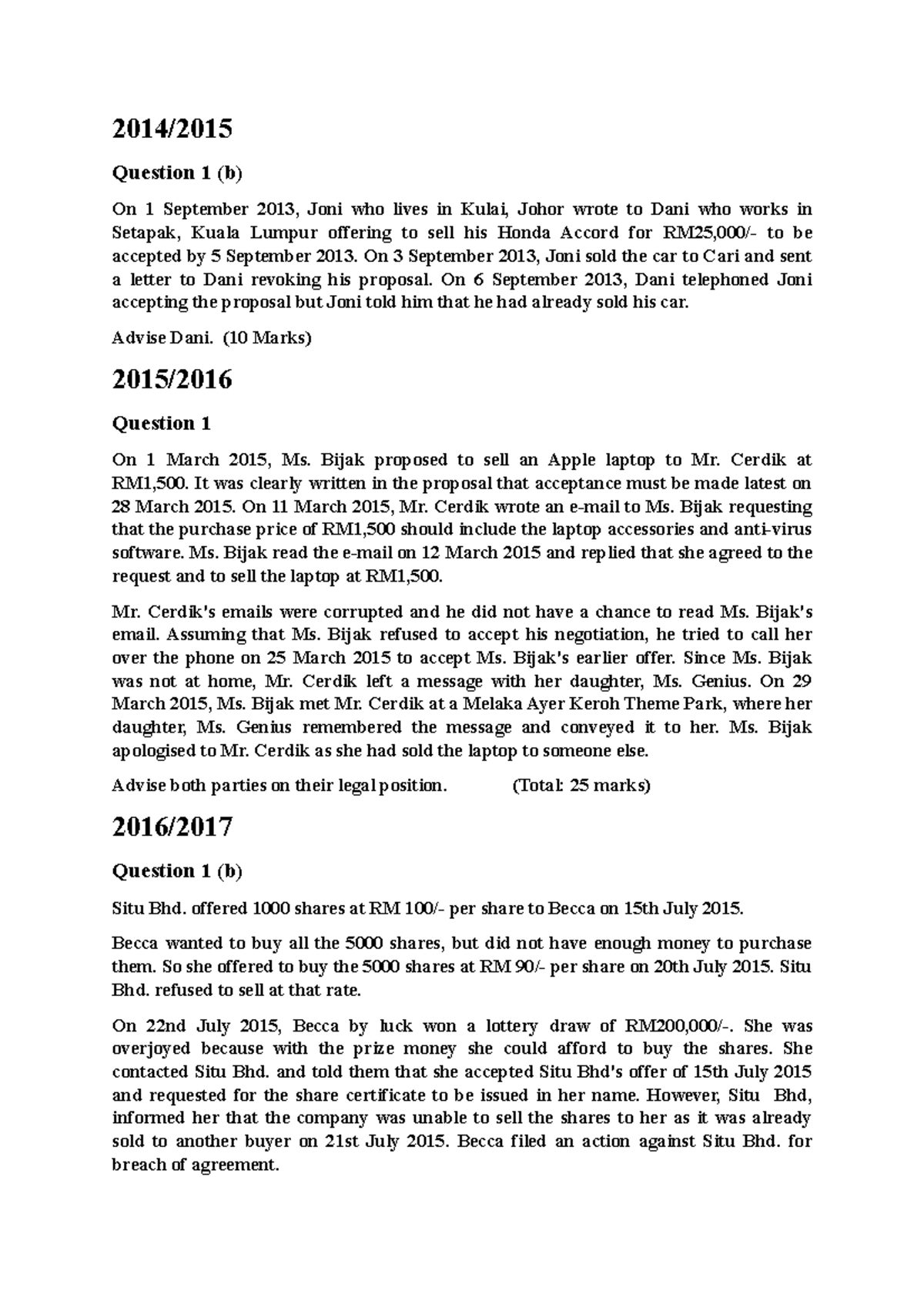 Exam Questions And Answers 2014 Question 1 b On 1 September 2013 exam-questions-and-answers-2014-question-1-b-on-1-september-2013