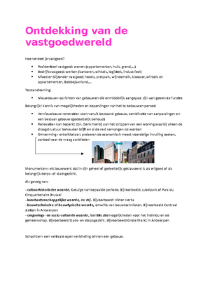 Voorbeeld compromis - vastgoed fundamentals - Thomas More - Studocu