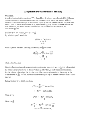 MATH1141 - UNSW Sydney - Higher Mathematics 1A - Studocu