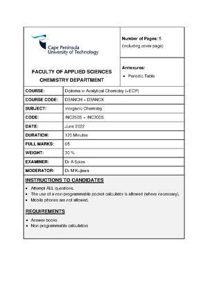 Lab 3 Cycle of Copper Reactions - CHEM 231 Experiment 3 A Cycle of ...